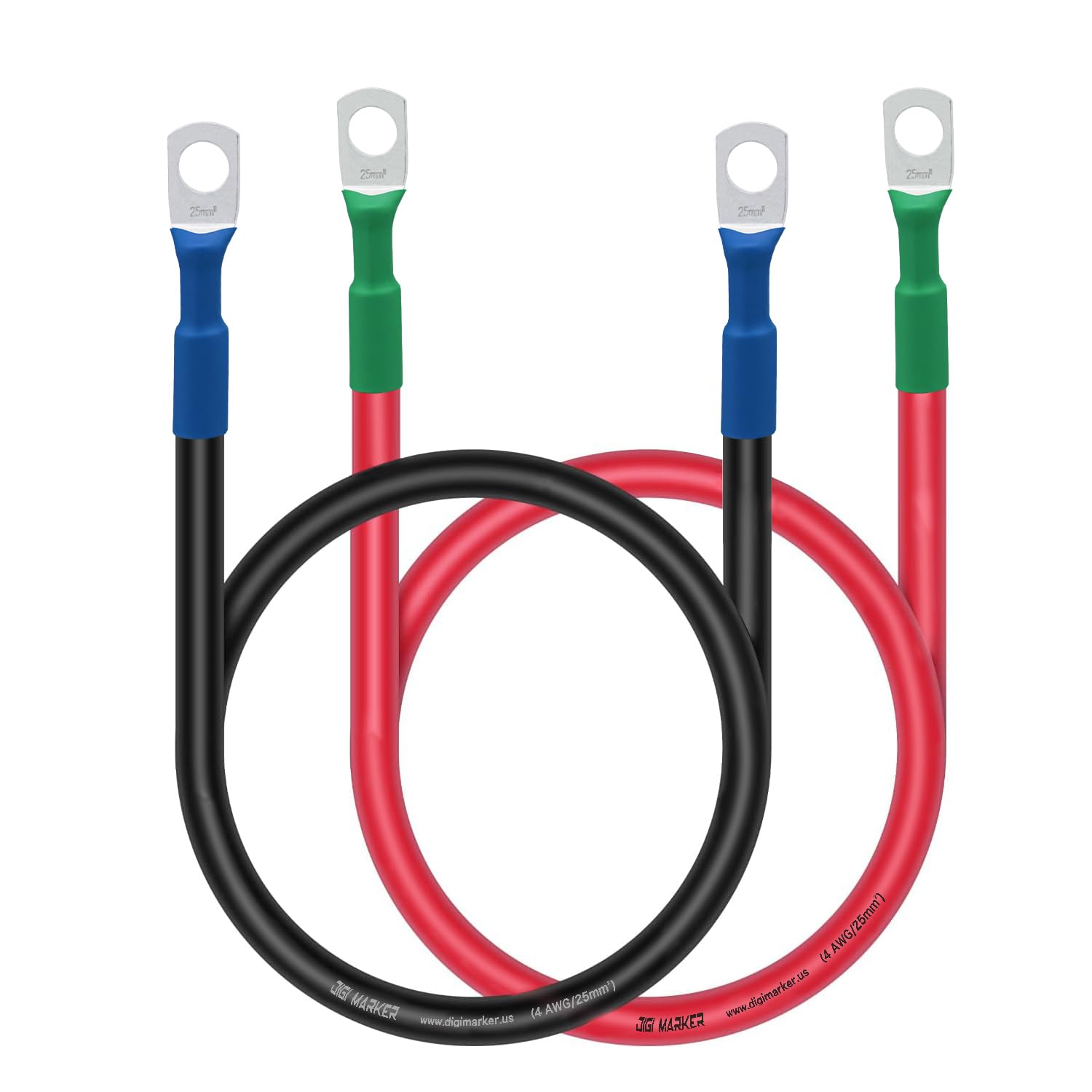 DIGI 4 AWG Battery Cables Copper Battery Inverter – DIGI MARKER