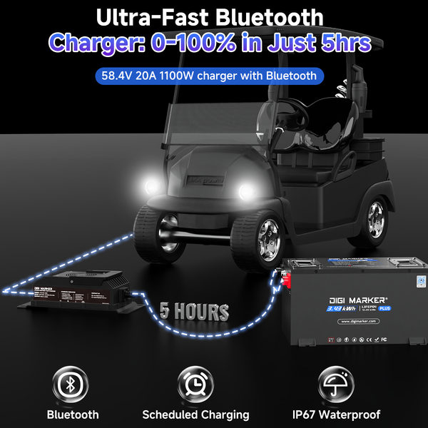 🔥DIGI CS-Plus 48V 67Ah-Golf Cart Lithium Battery – DIGI MARKER